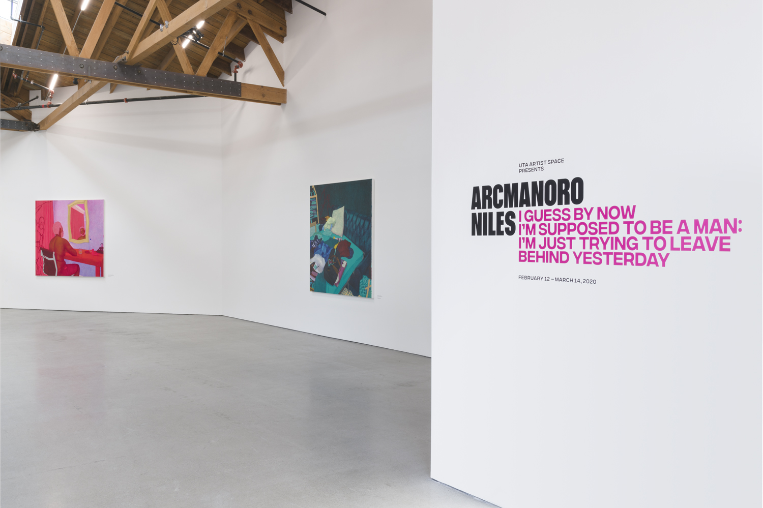 ARCMANORO NILES FIRST SOLO SHOW ON THE WEST COAST AT UTA ARTIST SPACE ...